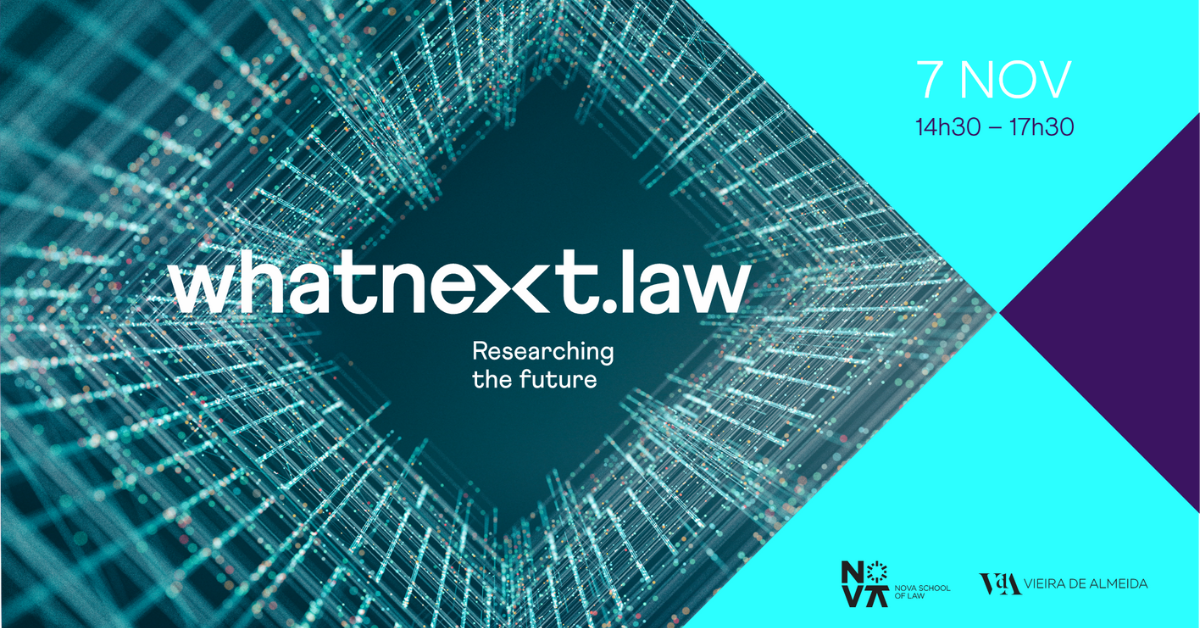 Evento Anual WhatNext.Law | Inovação nas Cidades do Futuro - NOVA ...